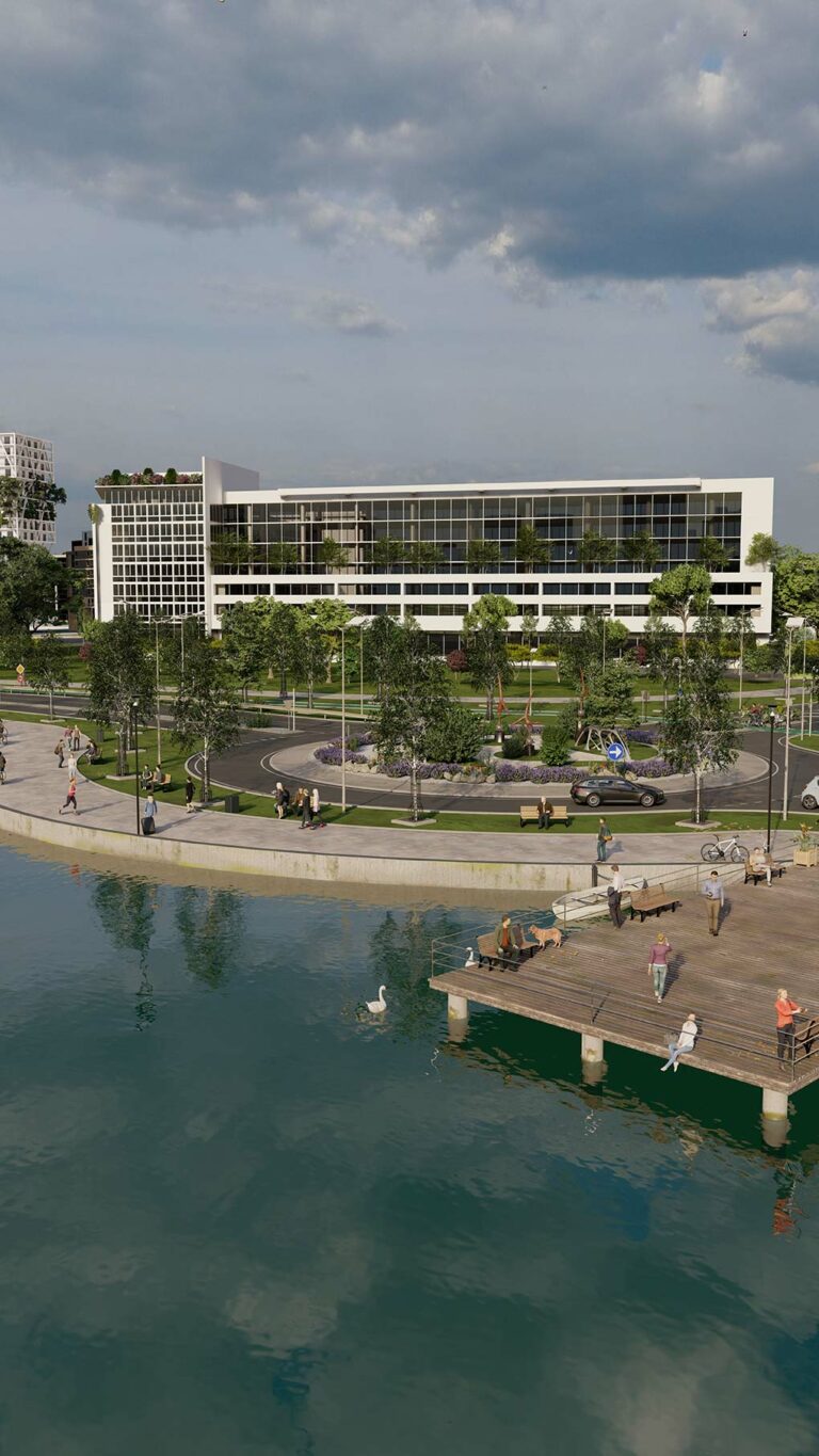 Aménagement urbain, par le Studio L4M pour Lumion France