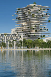 Projet urbain, par l'équipe du Studio L4M pour Lumion France